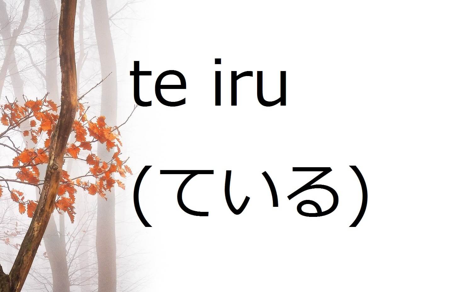 Te Iru / Te Imasu (Sedang Melakukan) – Belajar Bahasa Jepang | Kepo Jepang